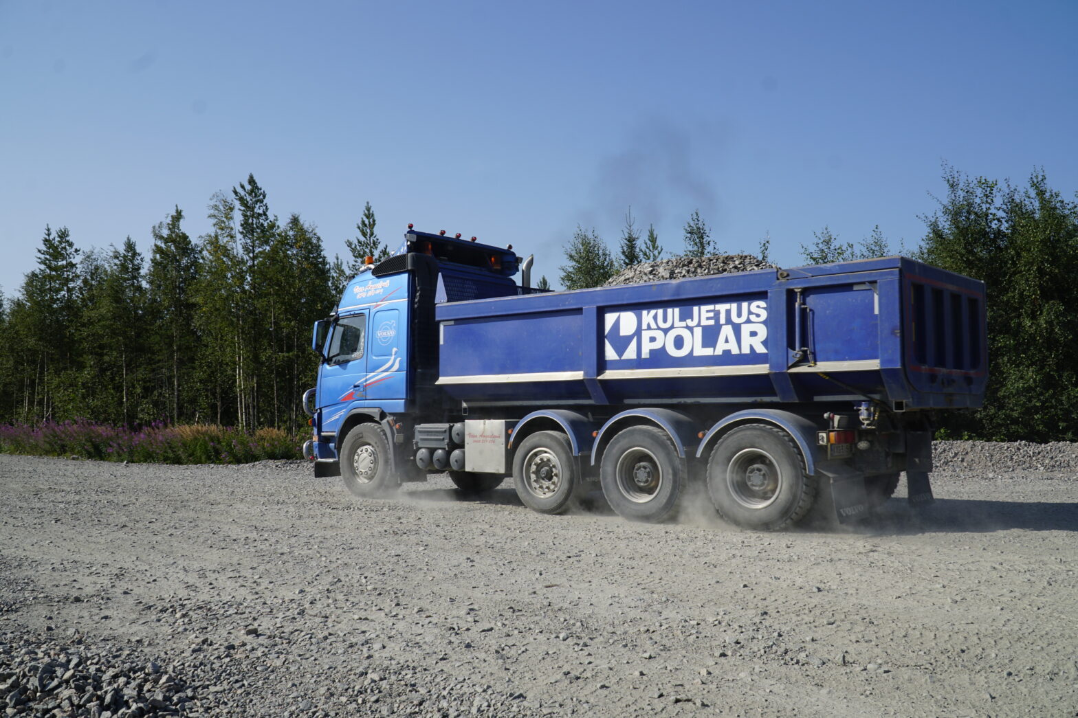 Maa-aines hinta – maa- ja kiviainekset Kuljetuspolarilta.